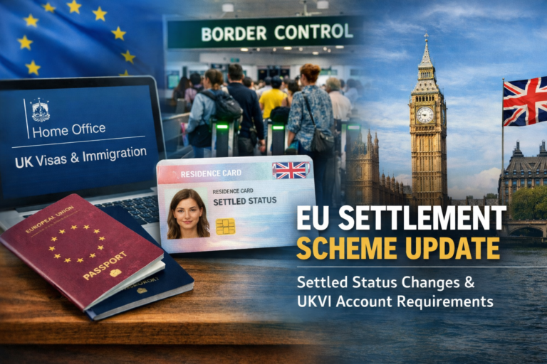 EU Settlement Scheme: Important Updates on Settled Status and UKVI ...