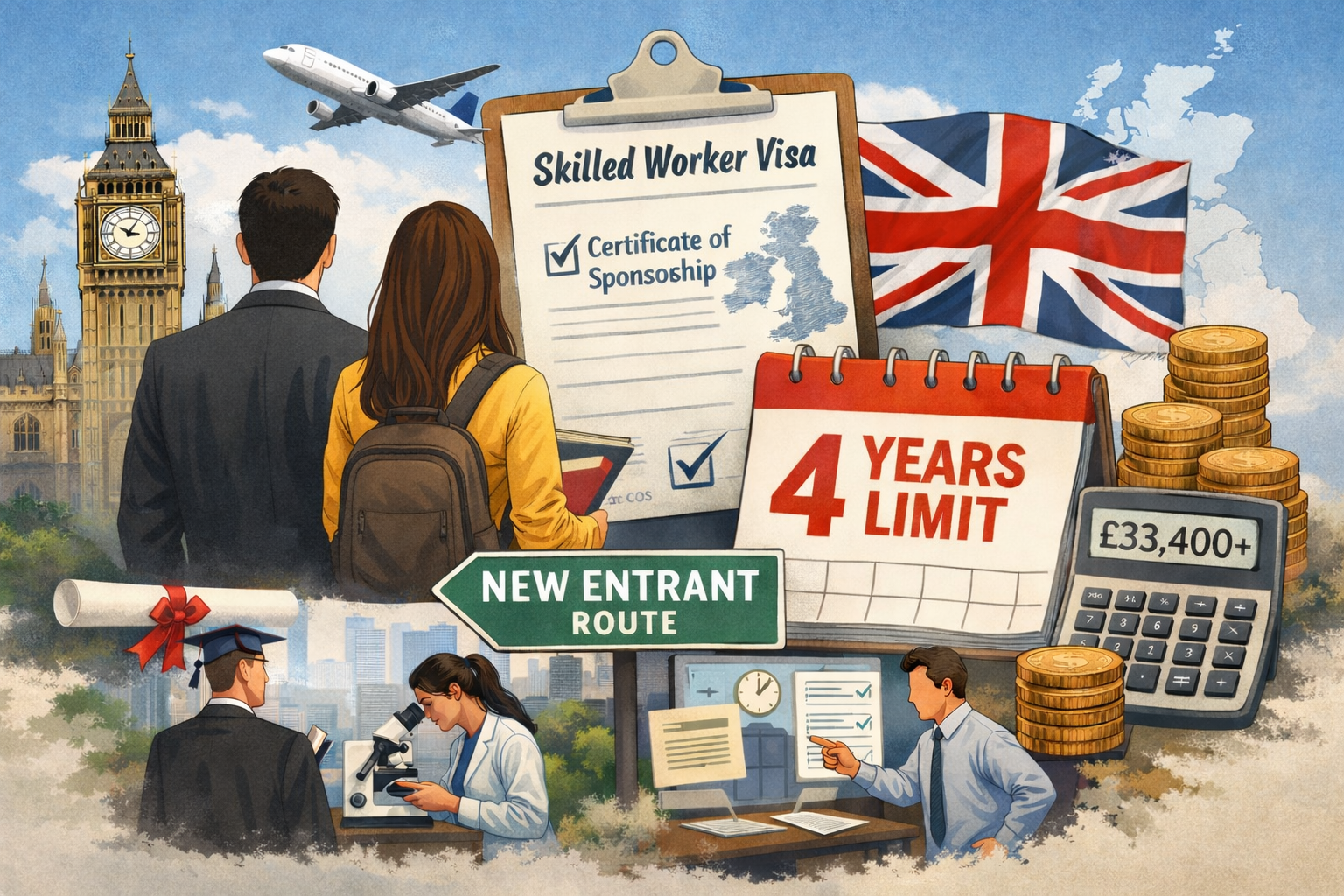 Understanding the Skilled Worker New Entrant Route and the 4 Year ...