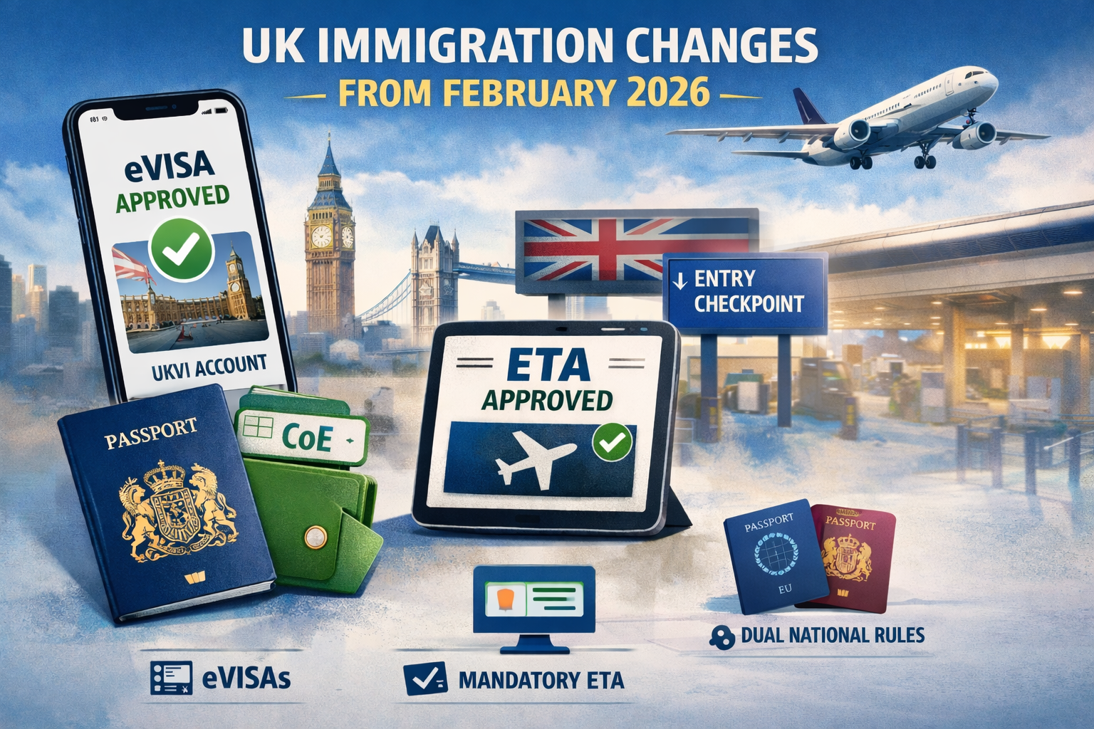 Major UK Immigration Changes from February 2026: What Travellers and ...