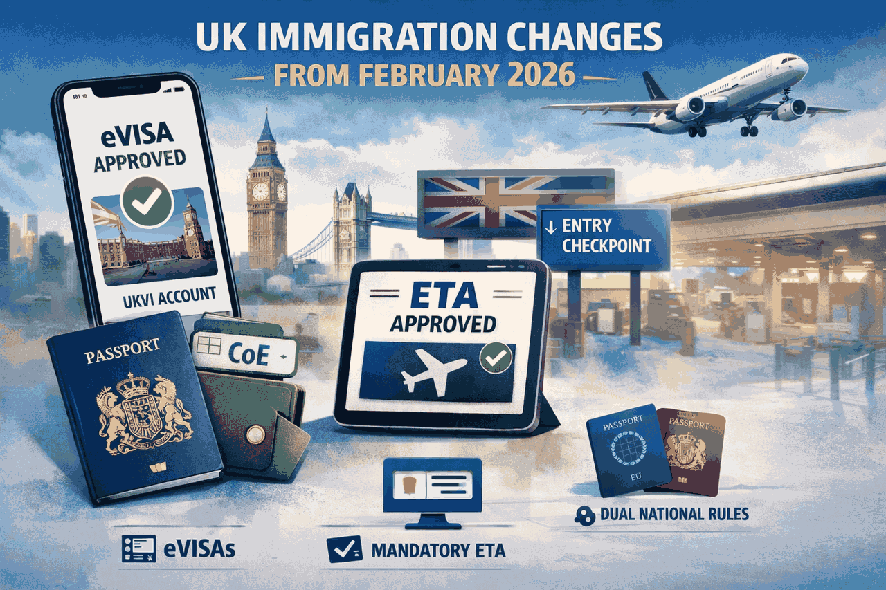 Major UK Immigration Changes from February 2026: What Travellers and ...